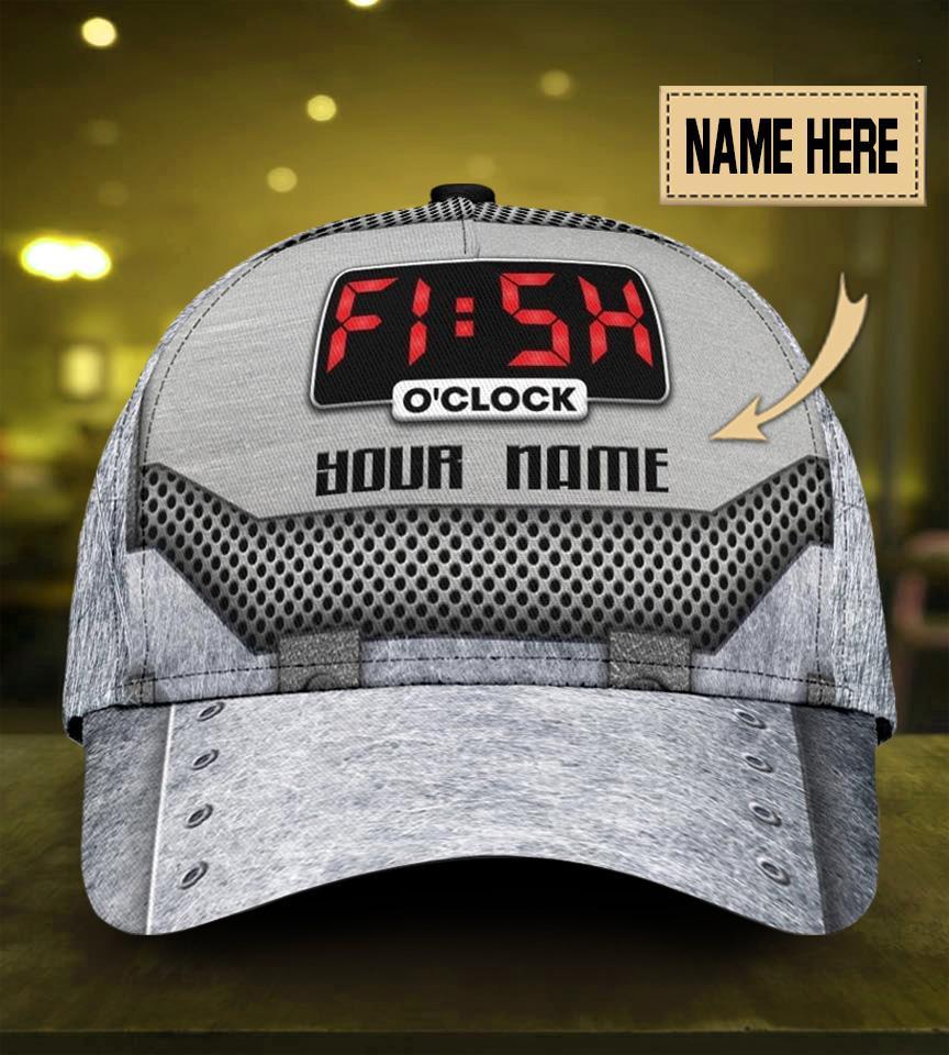 Personalized Fishing Fish O’clock Cap – HighSportPrint