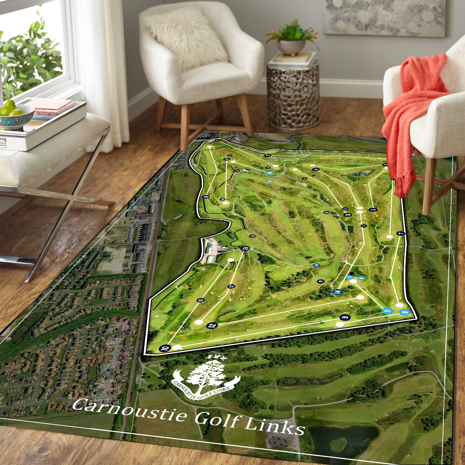 Carnoustie Golf Links Area Rug – HighSportPrint