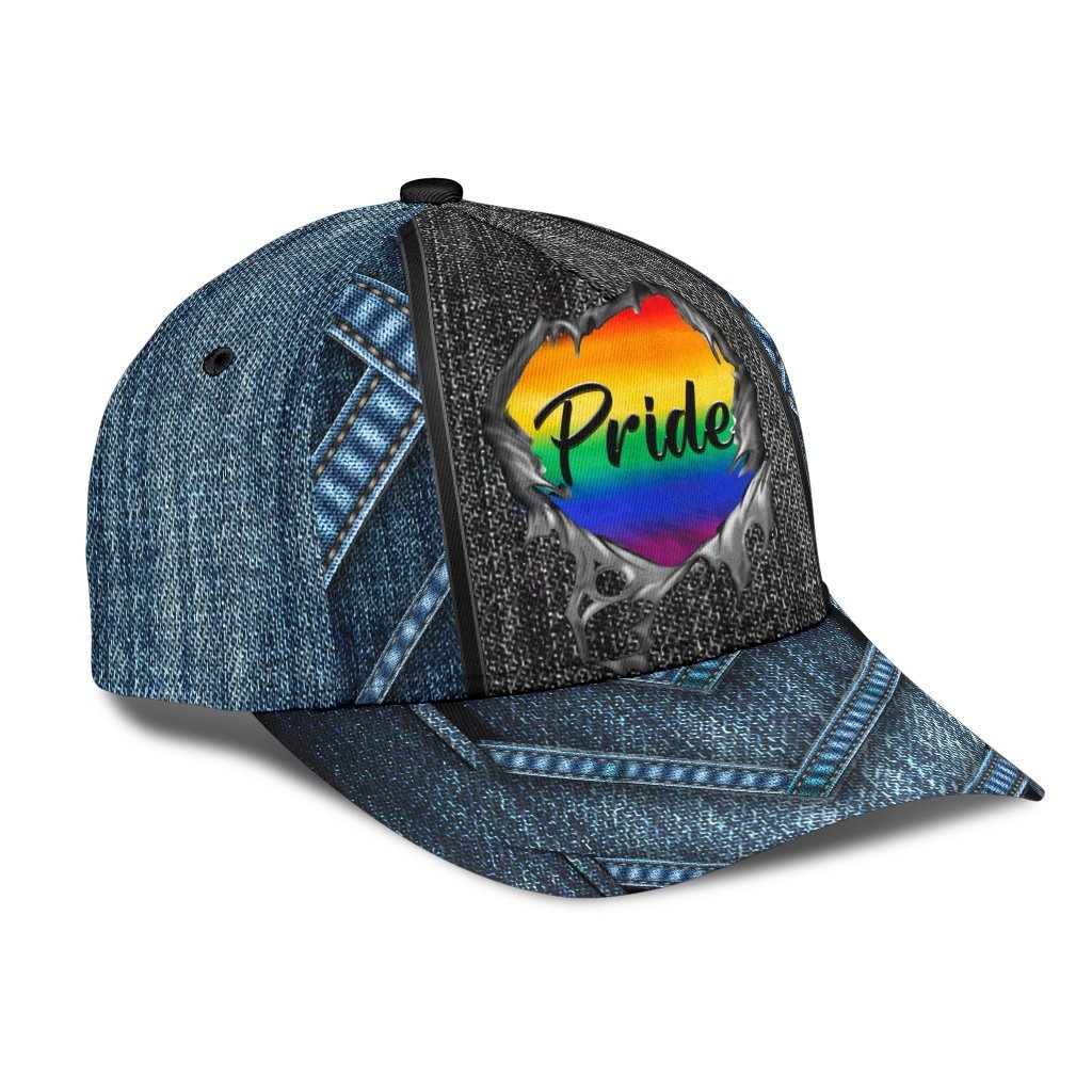 Lgbt Jean Pattern Classic Cap – HighSportPrint
