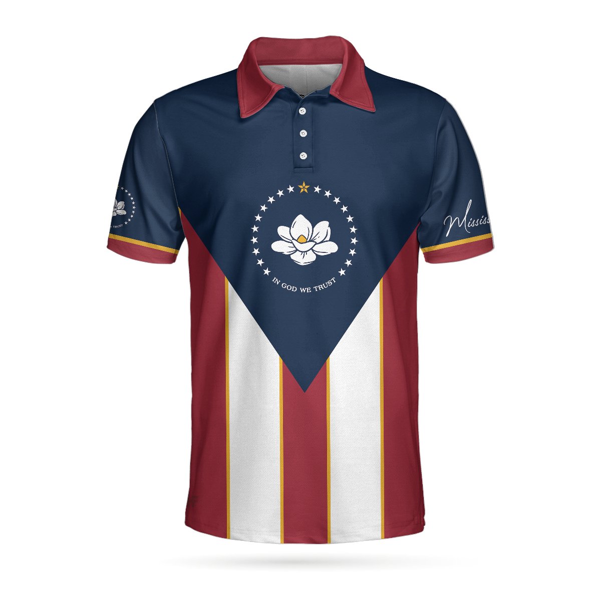 Mississippi State Flag Polo Shirt – HighSportPrint